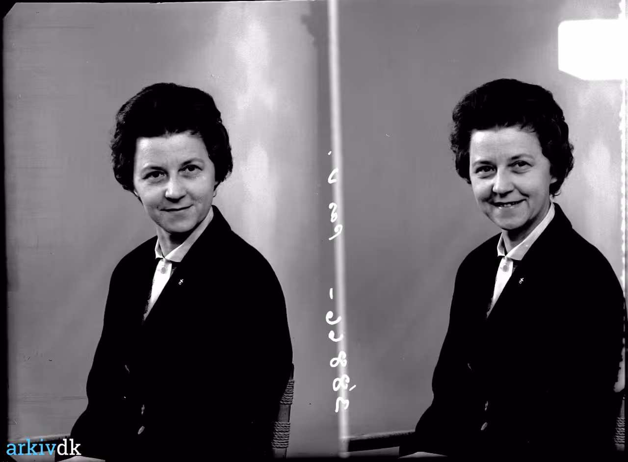 arkiv.dk | Else Nielsen, gift med Købmand Mogens Nielsen