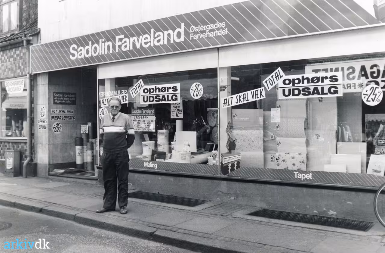 arkiv.dk | Jørgen Neumann Andersen, farvehandler, Maribo