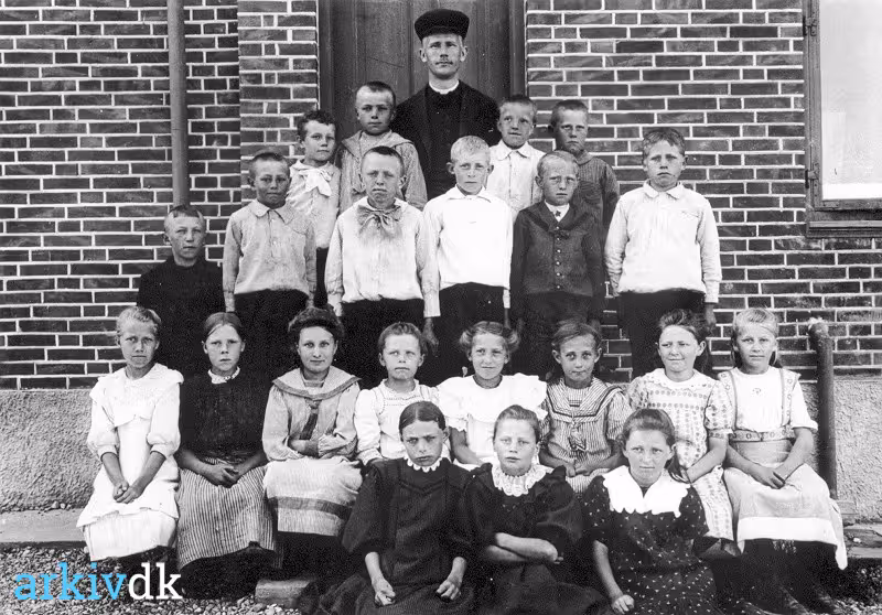 arkiv.dk | Klassebillede. Blistrup Skole