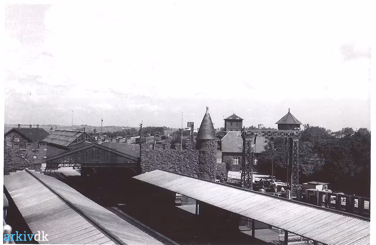 arkiv.dk | Gedser Station.