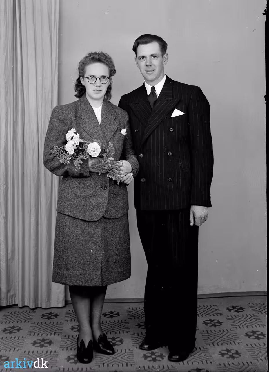 arkiv.dk | Christian Petersen og hustru, Sødinge