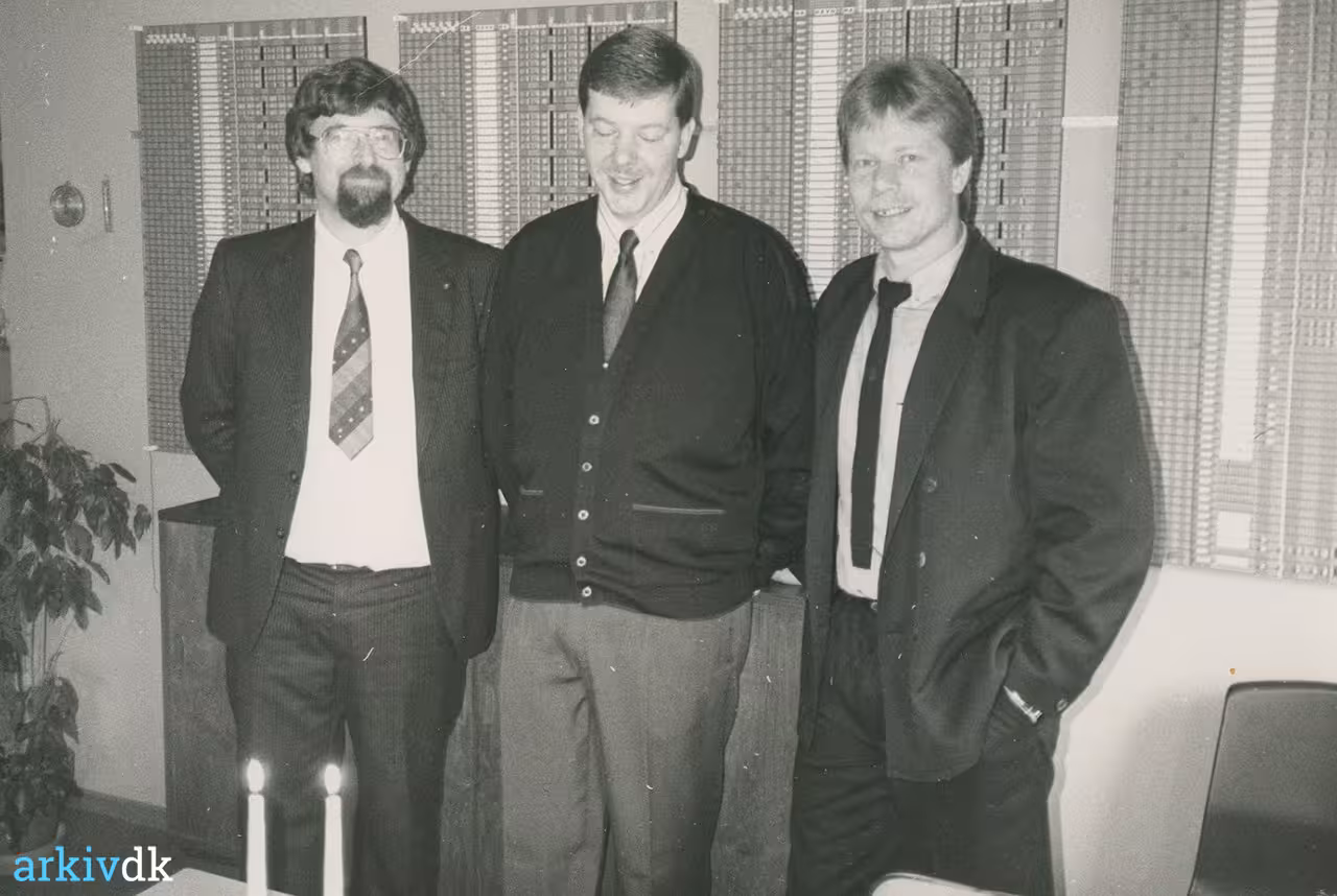 arkiv.dk | Revisor Aage Grønnerup, Hedegård, Mogens Iversen, Revisionsfirma, Sønderport, Løgstør