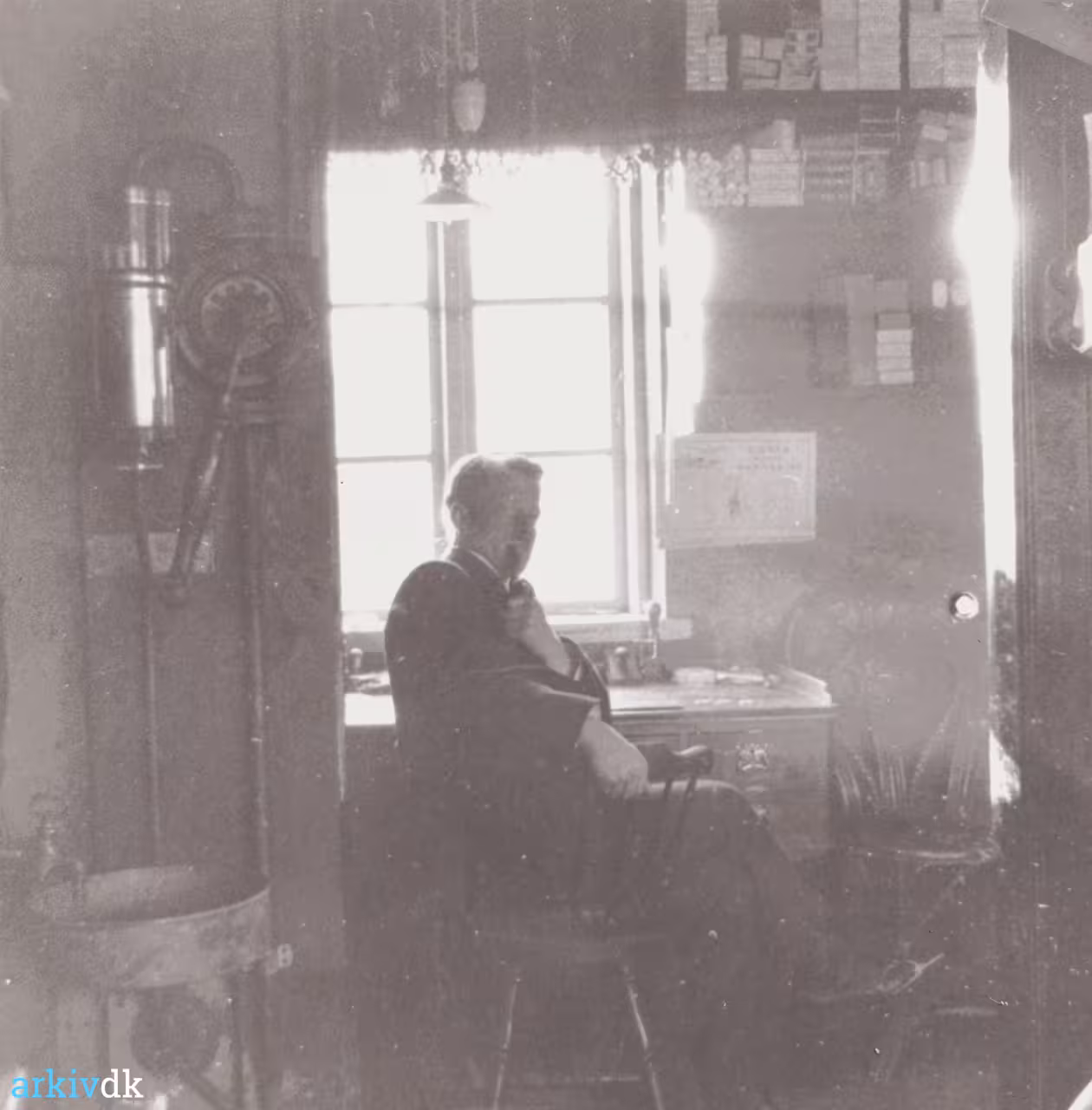 arkiv.dk | Købmand Lars Meldgård