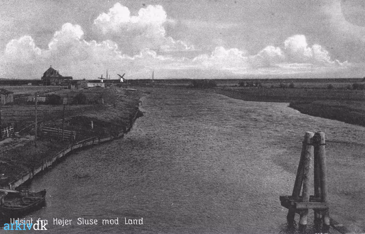 arkiv.dk | Højer Sluse