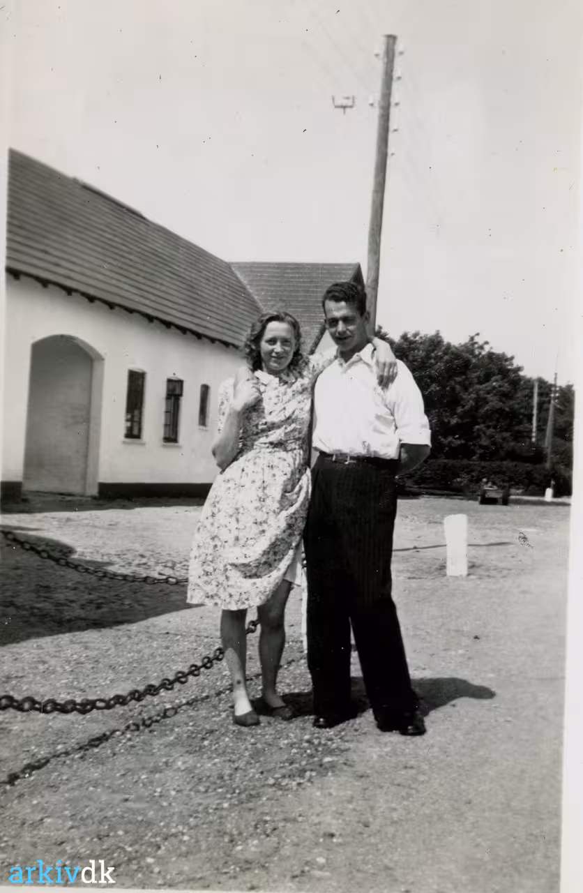 arkiv.dk | Grethe og Carl Kristensen, Gudumholm