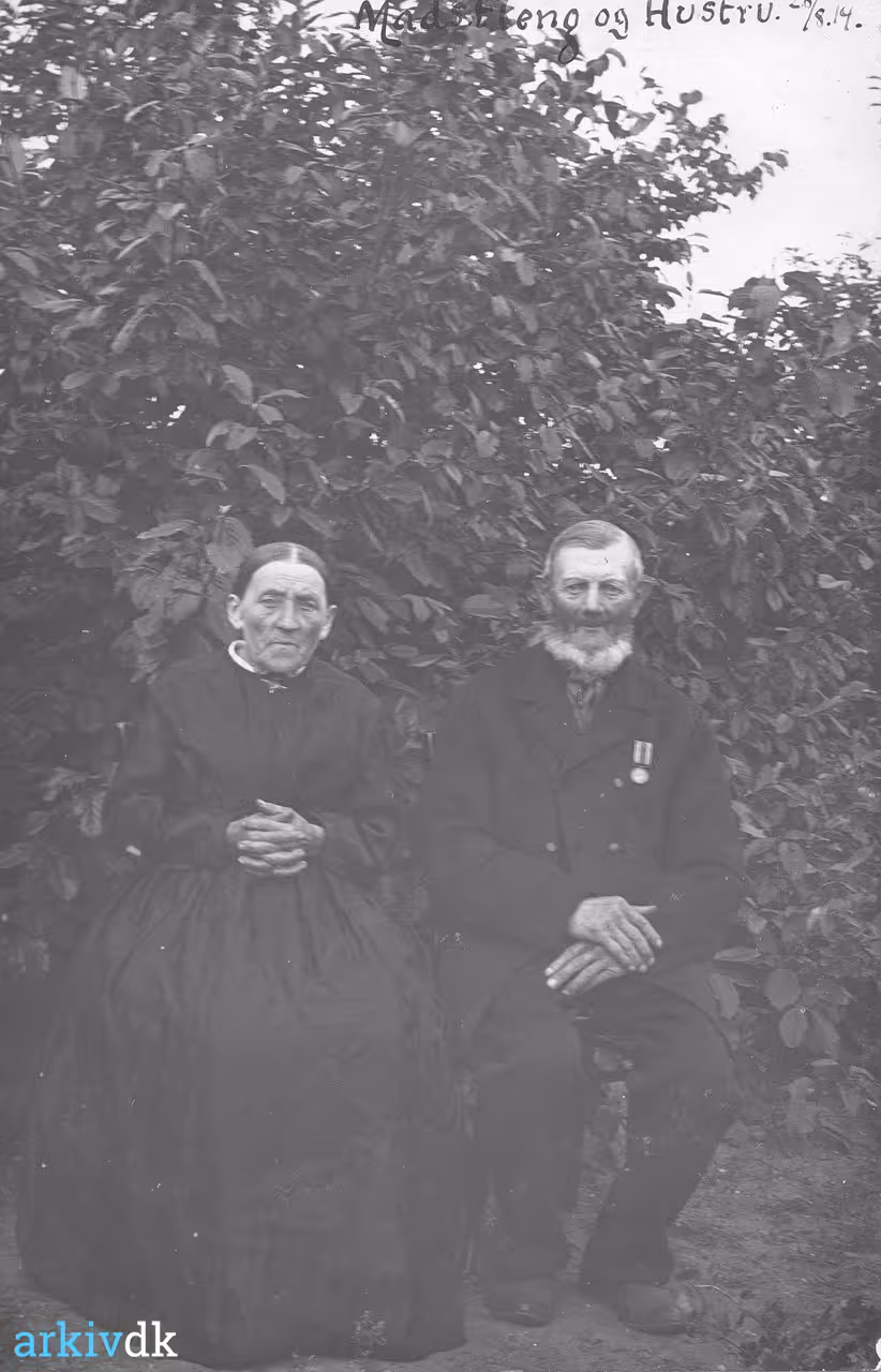 arkiv.dk | Mads Fleng og hustru