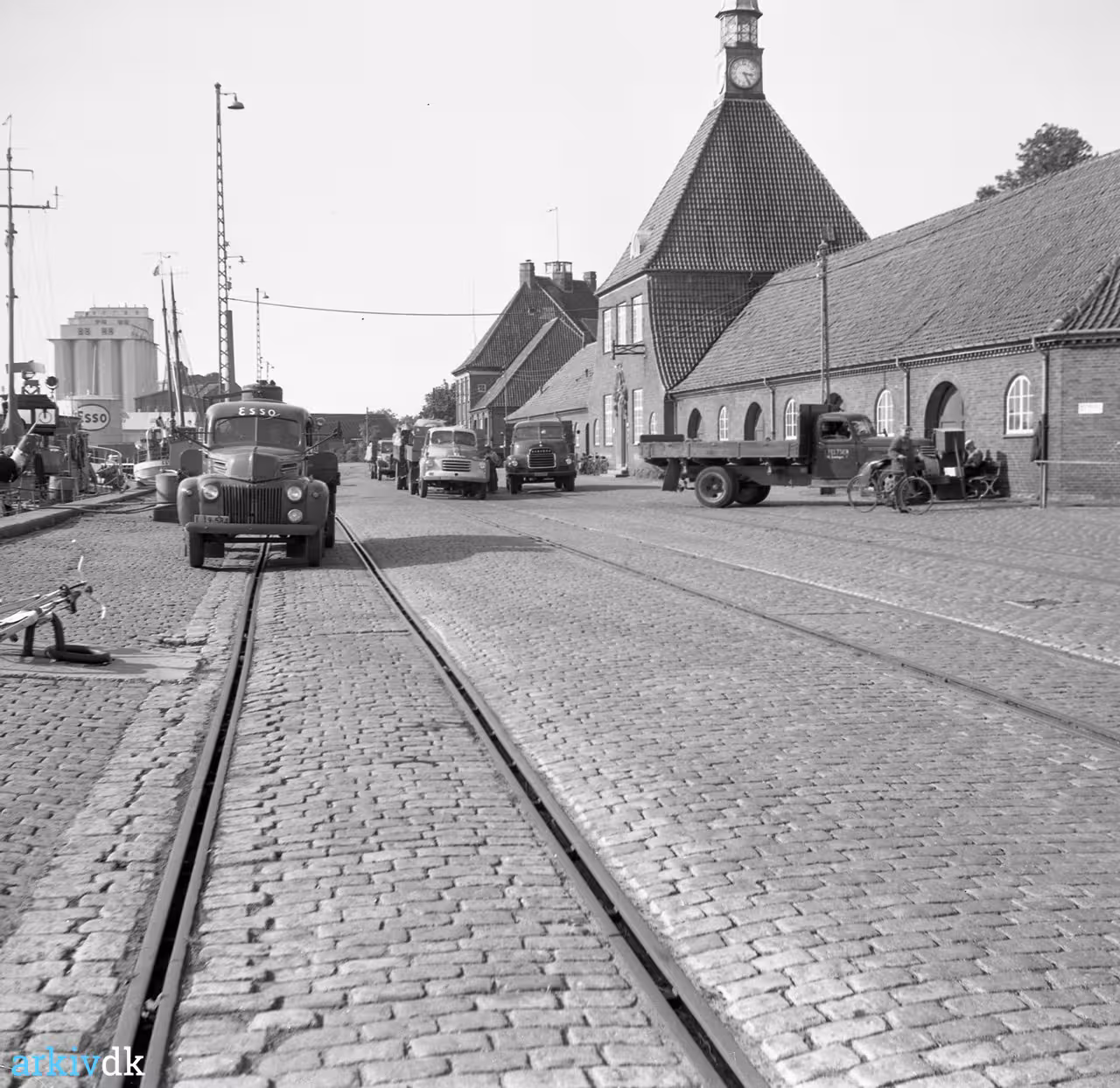 arkiv.dk | Vejerbod Nakskov Havn