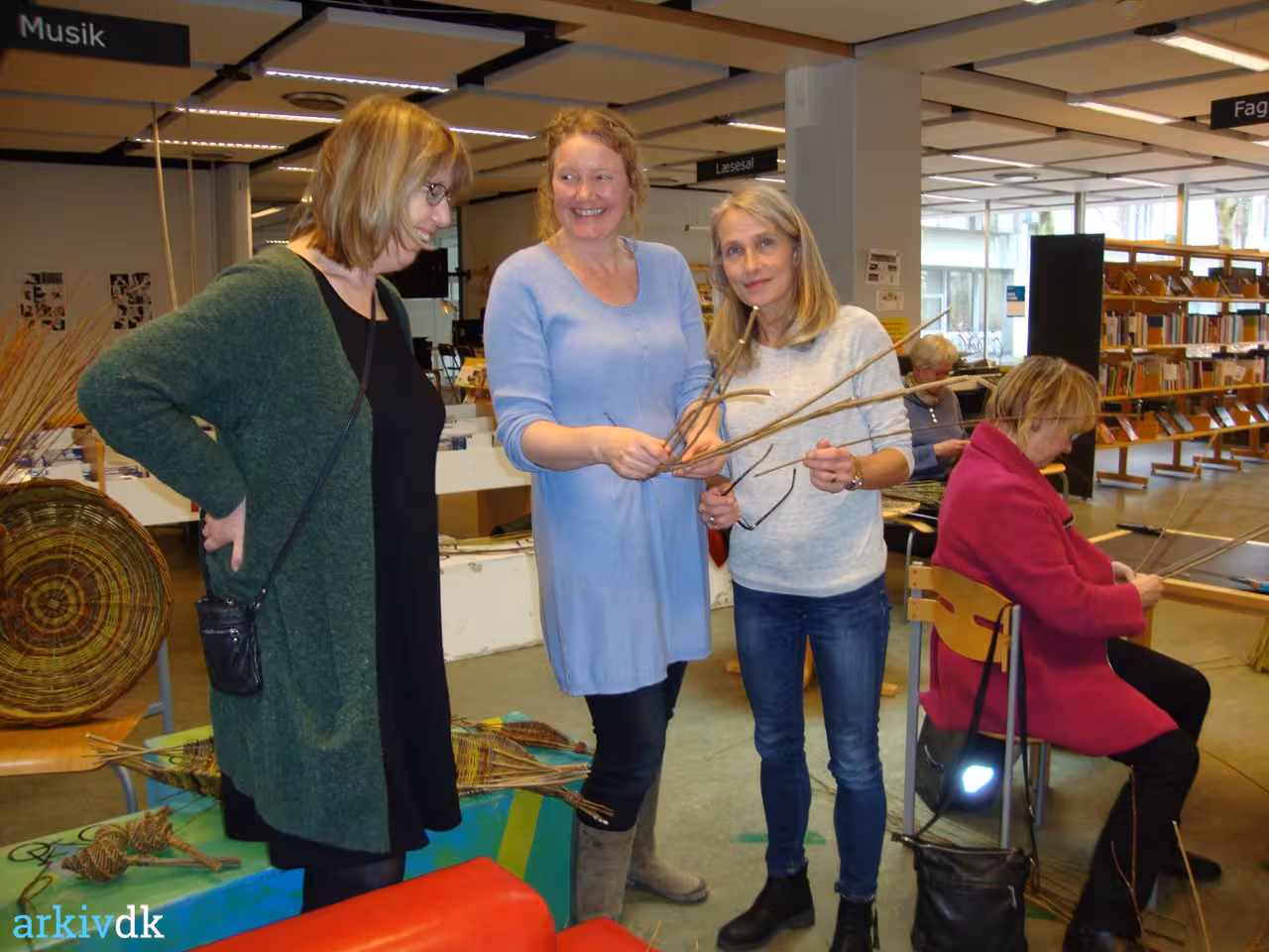 arkiv.dk | Gellerup Bibliotek. Kursus i pileflet. Brabrand. 2017.