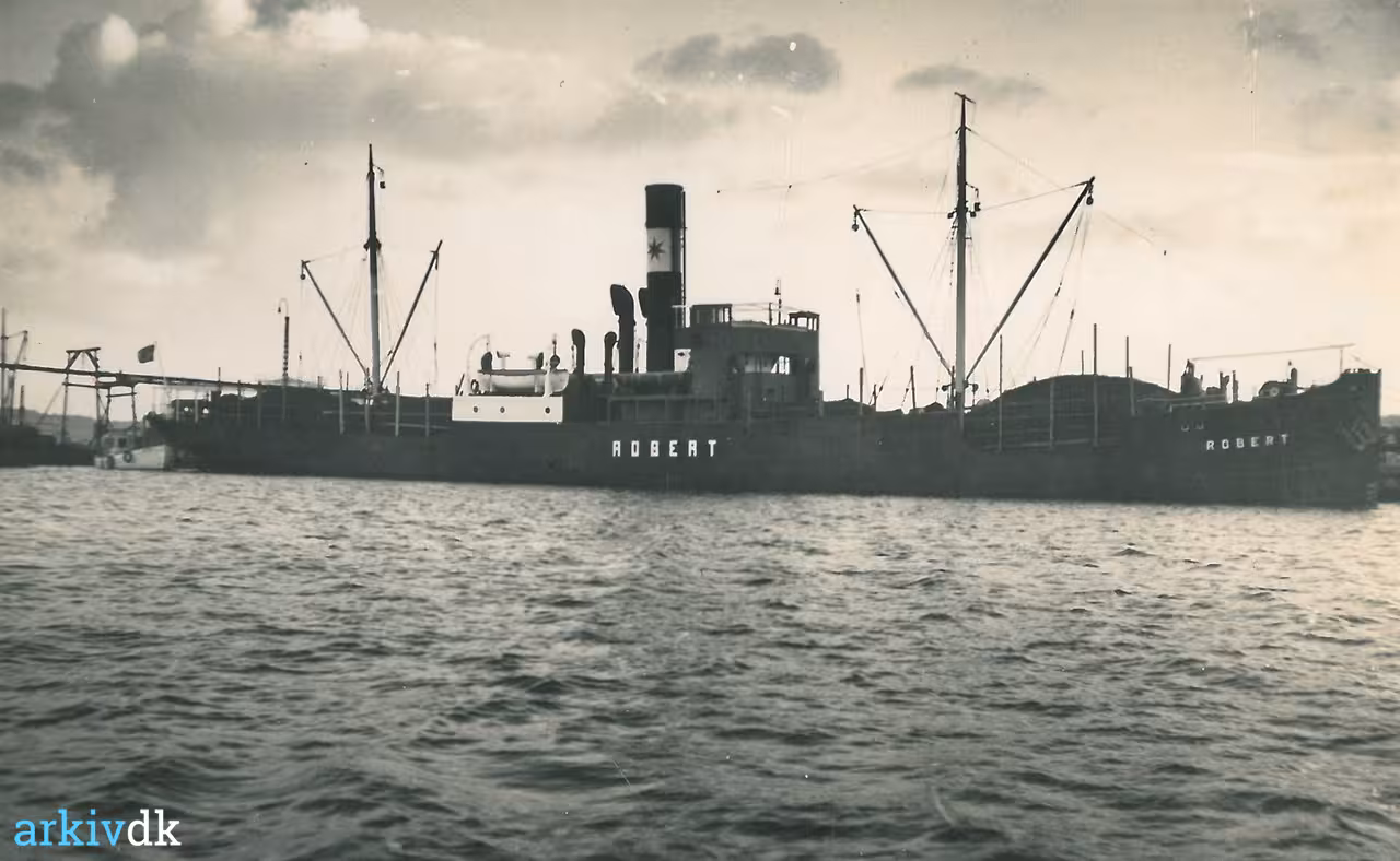 arkiv.dk | Robert af København, NFQK/OUKM, dampskib.