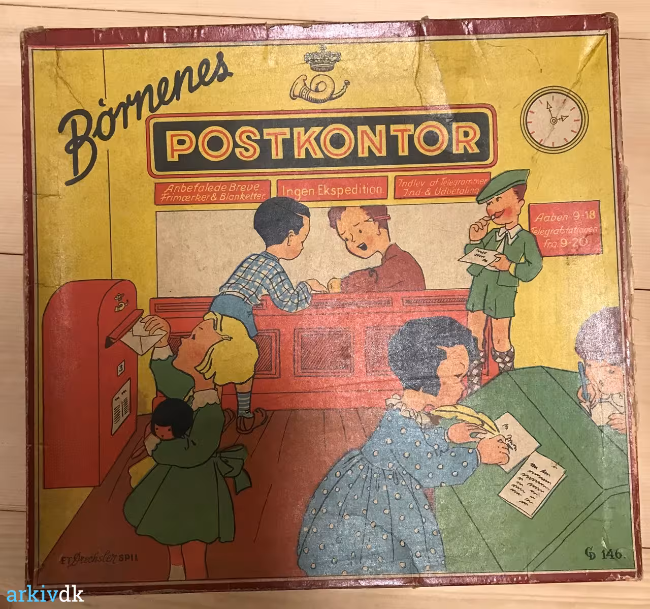 arkiv.dk | Spil: "Børnenes postkontor".