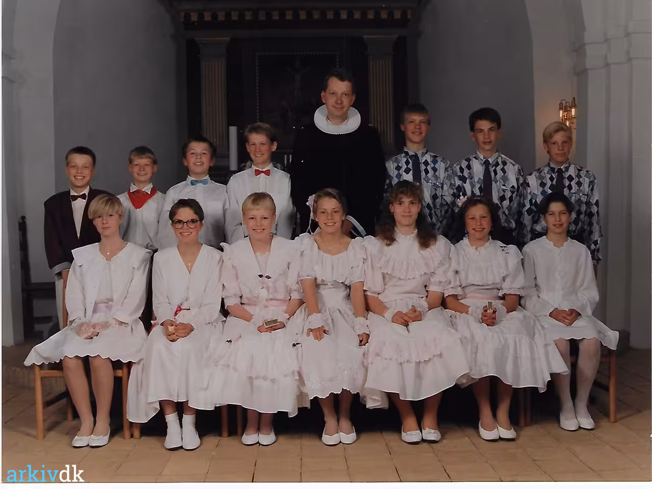 arkiv.dk | Konfirmationsbillede 1992