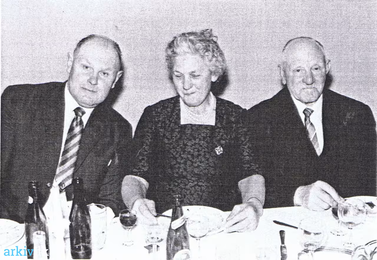 arkiv.dk | Foto af Henry, Dagmar og Johannes Rasmussen Sofienlund ...