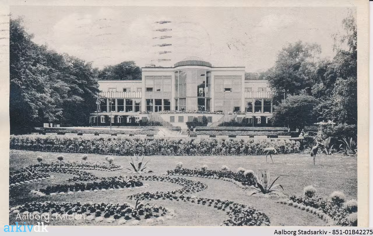 arkiv.dk | Restaurant Kilden, set fra Kildeparken.