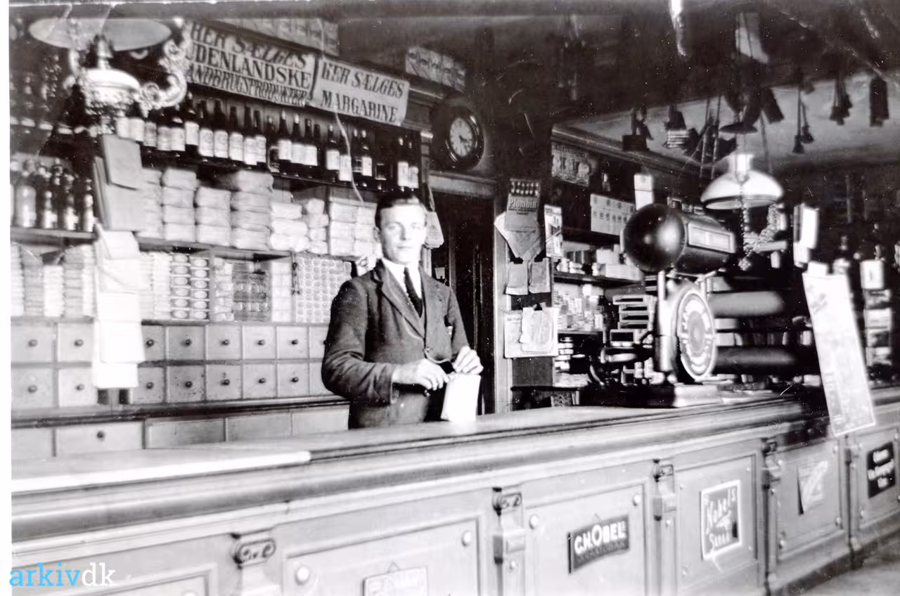 arkiv.dk | Købmand Peder Madsen