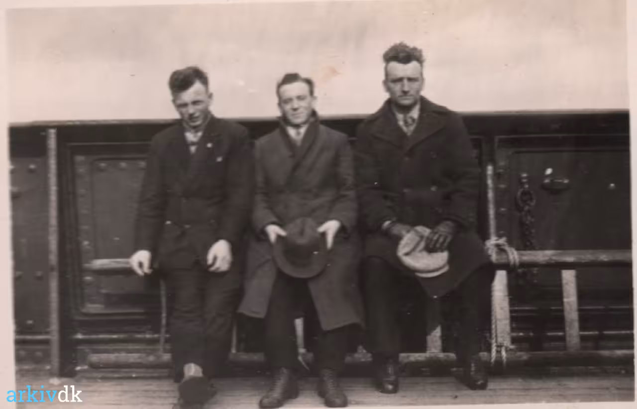 arkiv.dk | Holger Jens og Peter Andersen, Bjerge Byvej 41.