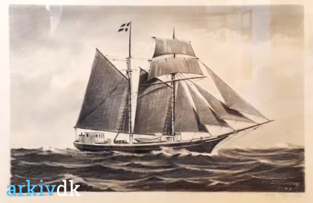 arkiv.dk | OCEANIDE af Marstal - Skonnert