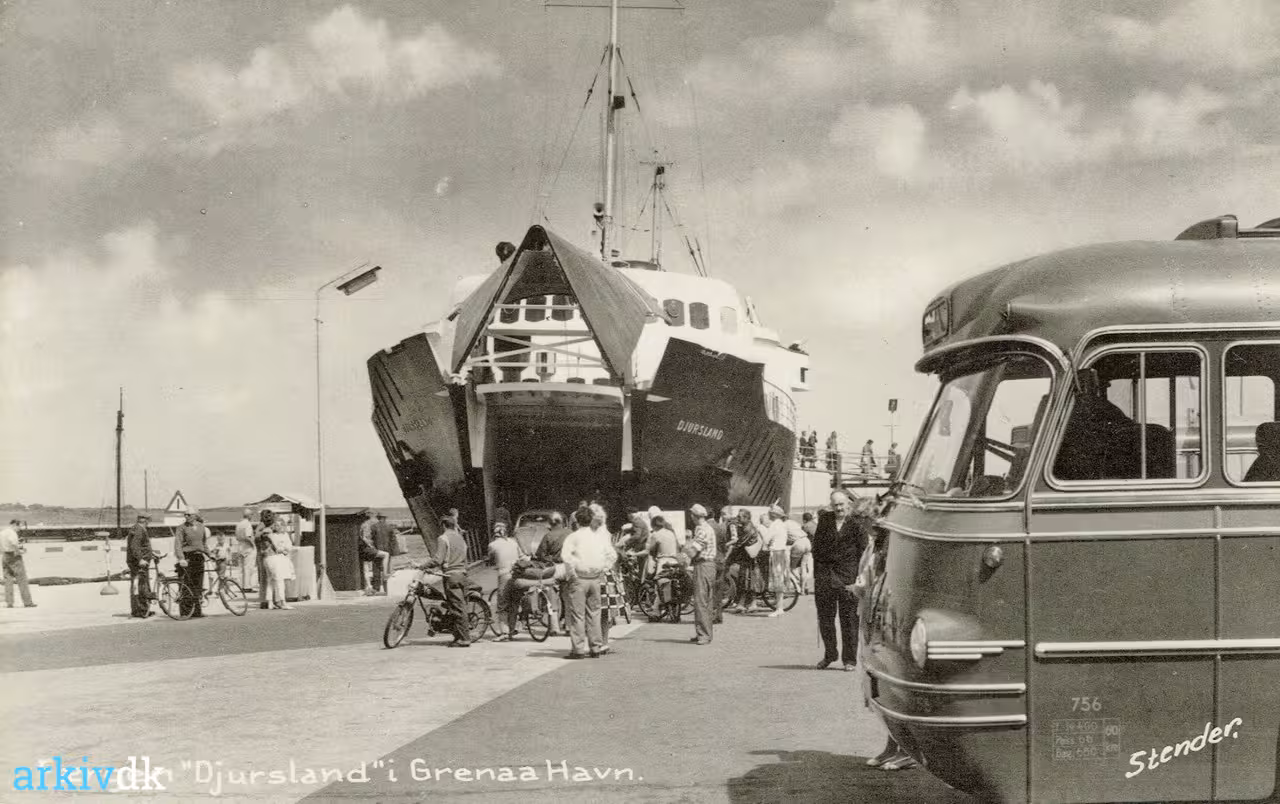 arkiv.dk | Grenaa Havn