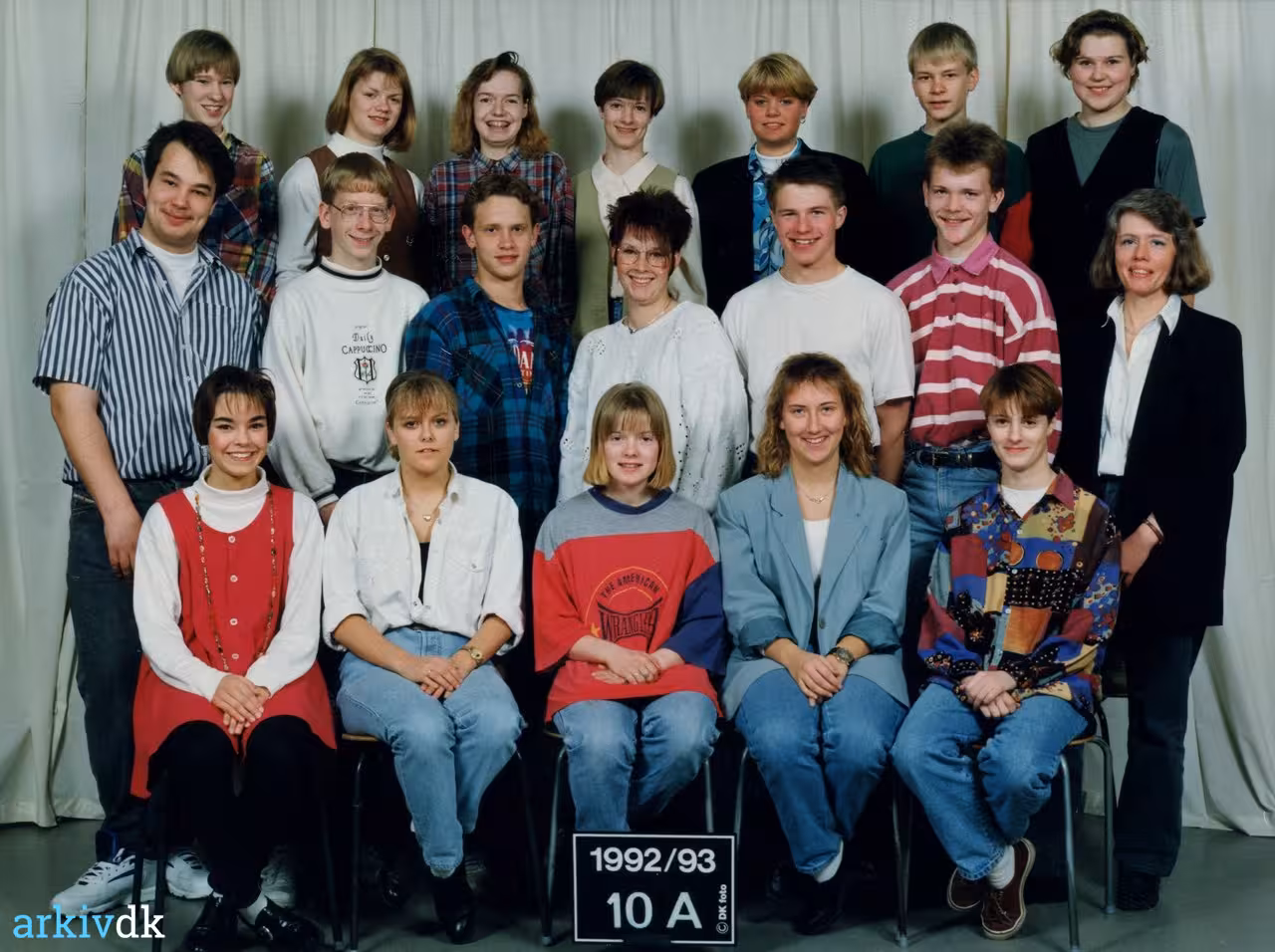 arkiv.dk | 10.A 1992/93 Toftegårdsskolen 9740 Jerslev