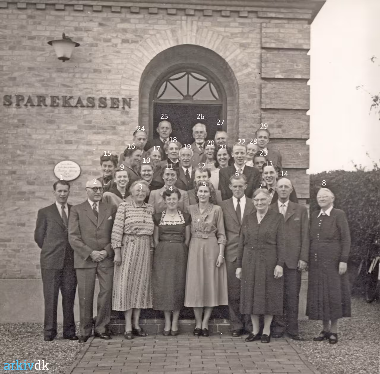 arkiv.dk | Brenderup Sparekasse.27/9-1953. Brenderup Sogn.