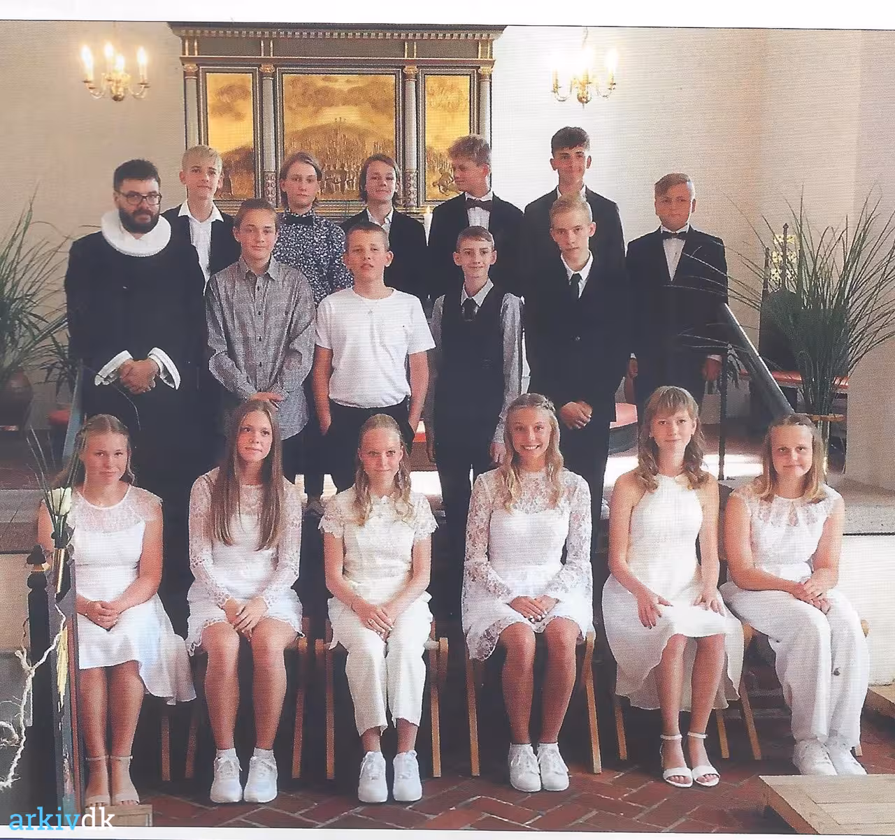 arkiv.dk | Konfirmander 2020 Agerbæk