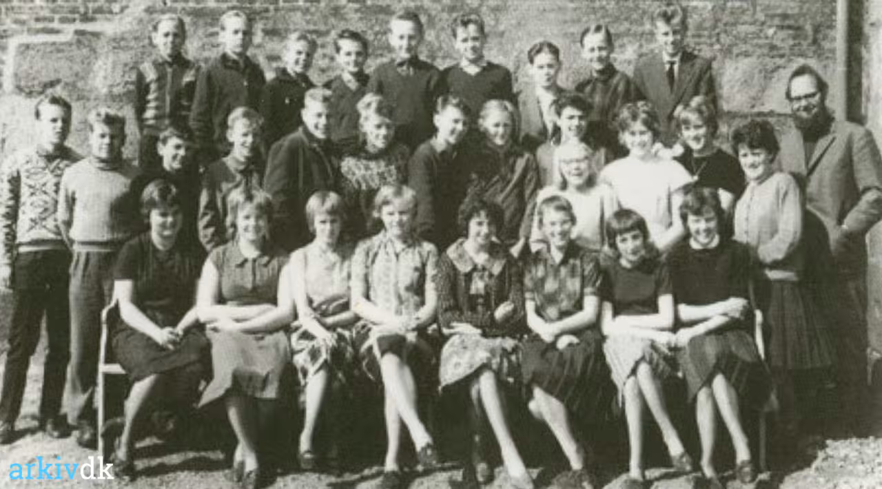 arkiv.dk | Nustrup kirke, konfirmander