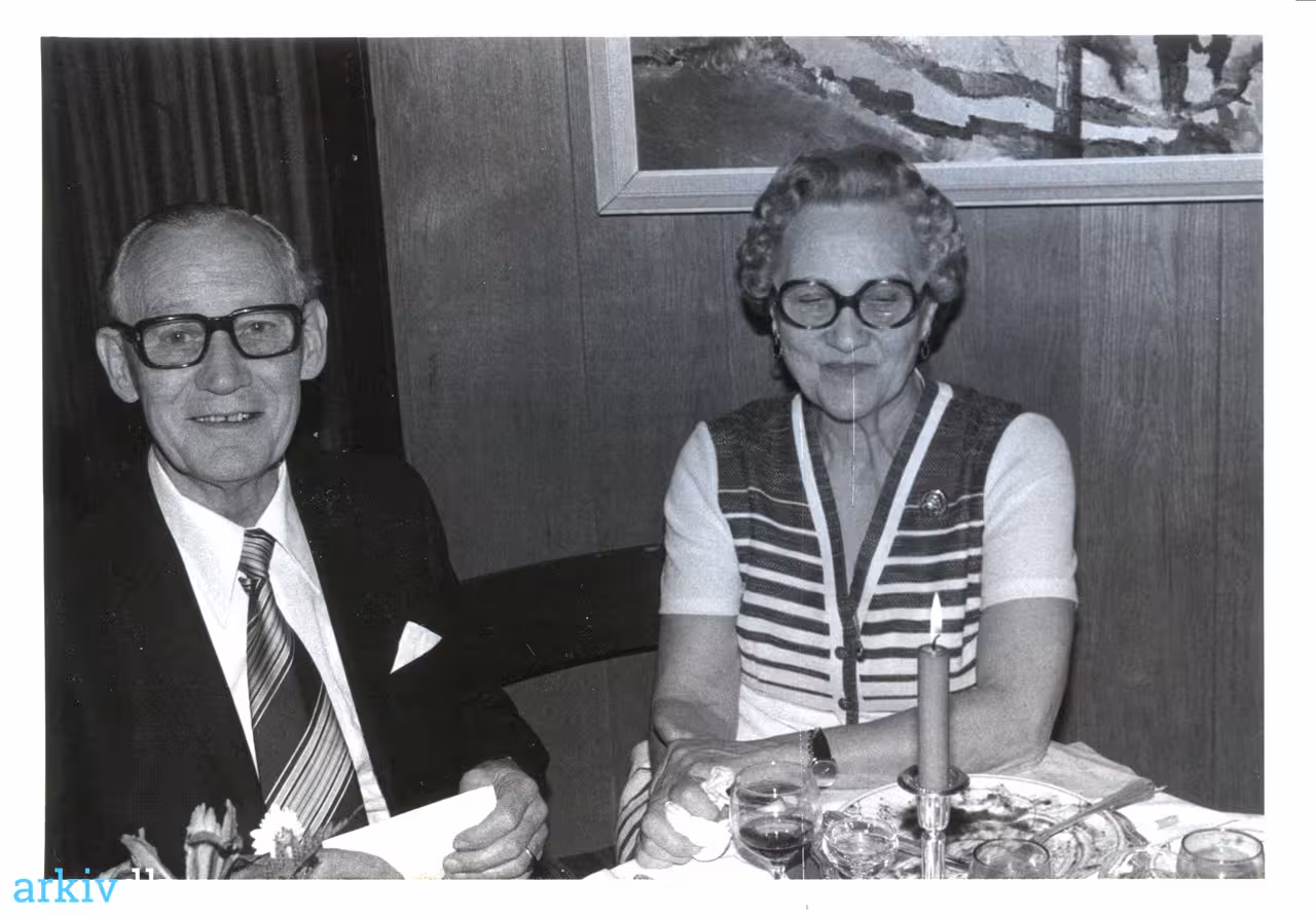 arkiv.dk | Anna og Johan Jensen, Sadelmager, Søndergade 13, Hadsten