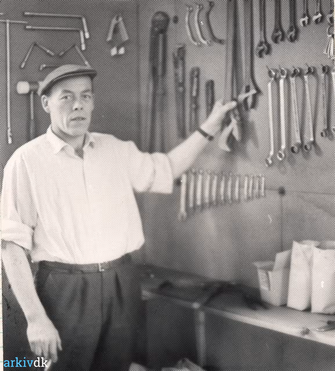 arkiv.dk | Svend Olsen, smed, Erikstrup