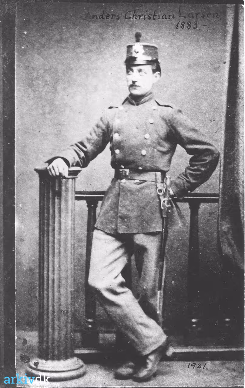 arkiv.dk | Anders Christian Larsen. F.1883