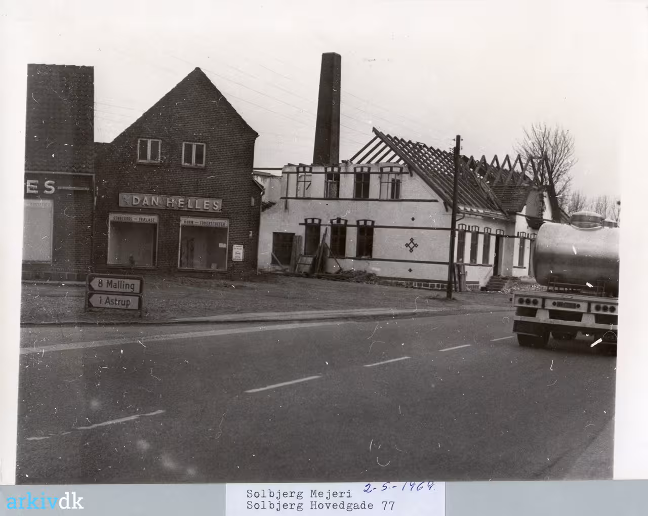 arkiv.dk | Solbjerg Hovedgade 77 Solbjerg Mejeri