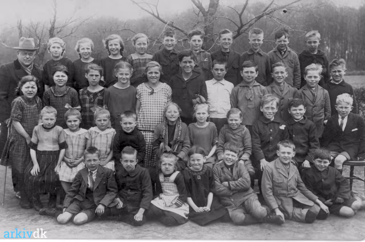 arkiv.dk | Elever på Nordruplund skole