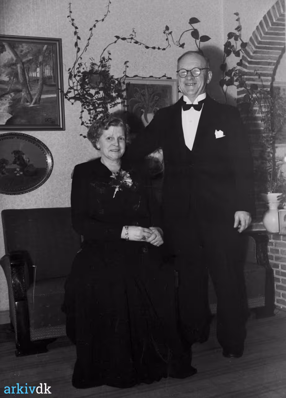 arkiv.dk | Murer Thomsen og kone