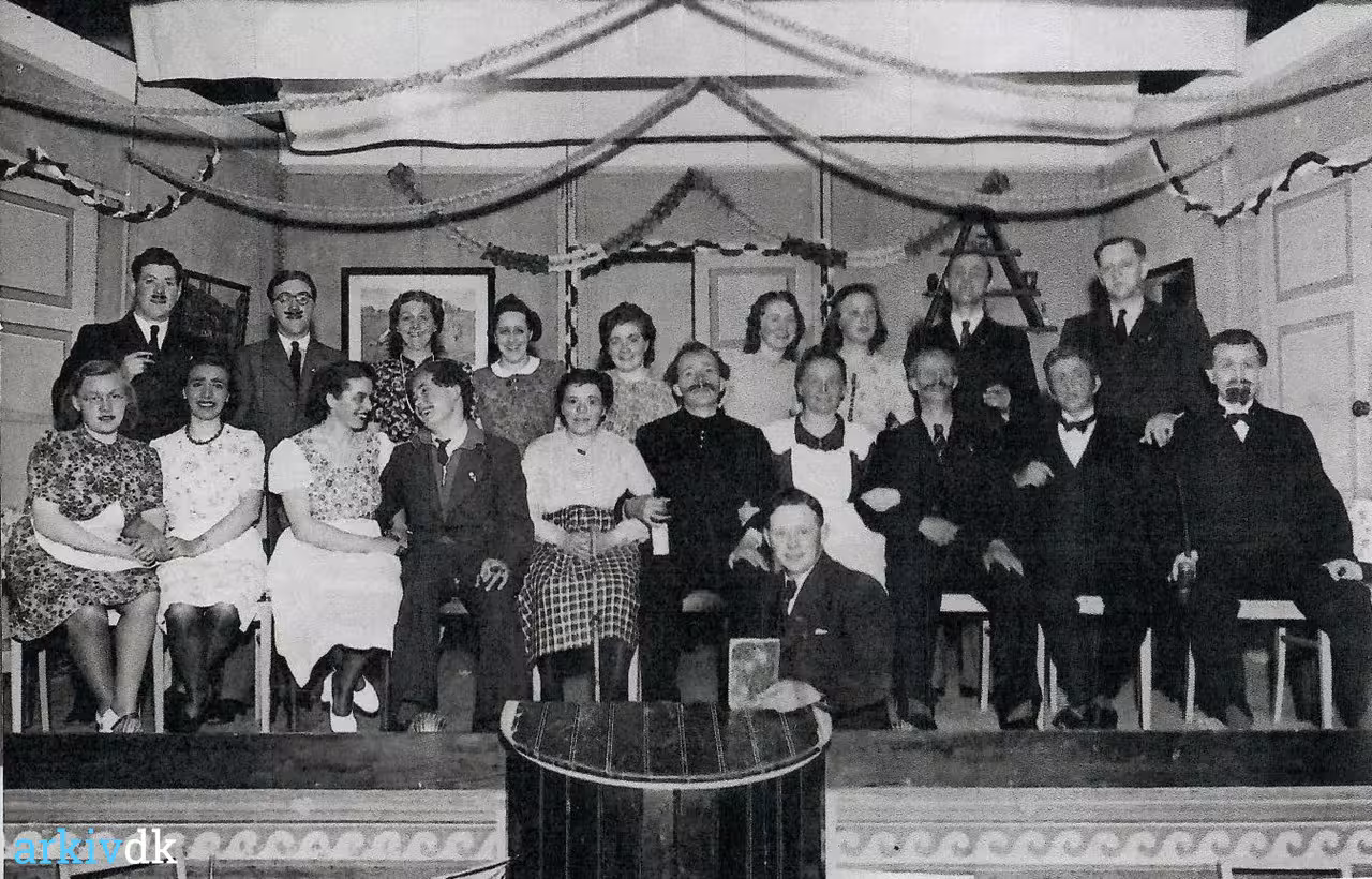 arkiv.dk | Dilettant på Horbelev Hotel.