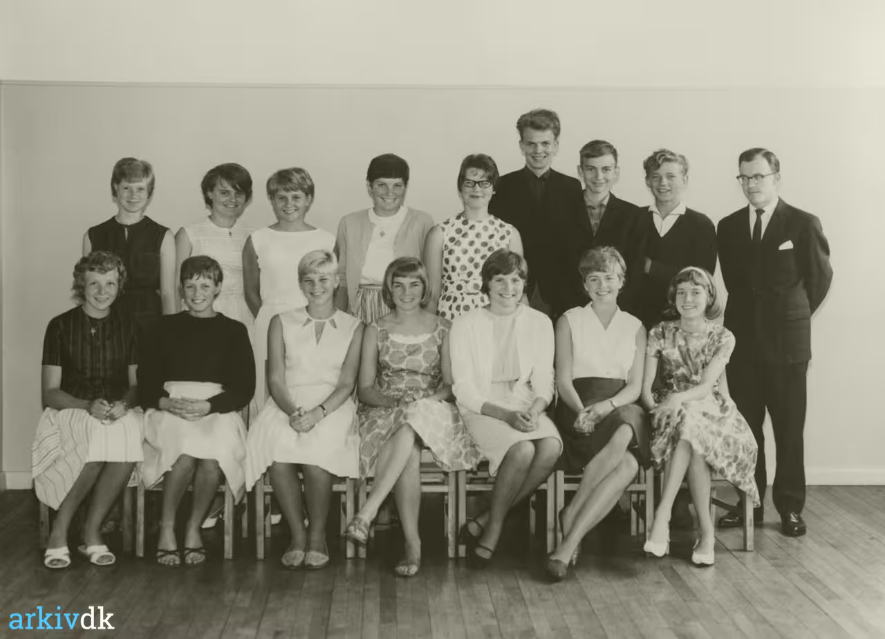 arkiv.dk | Vojens Borger- og Realskole, 2. real b