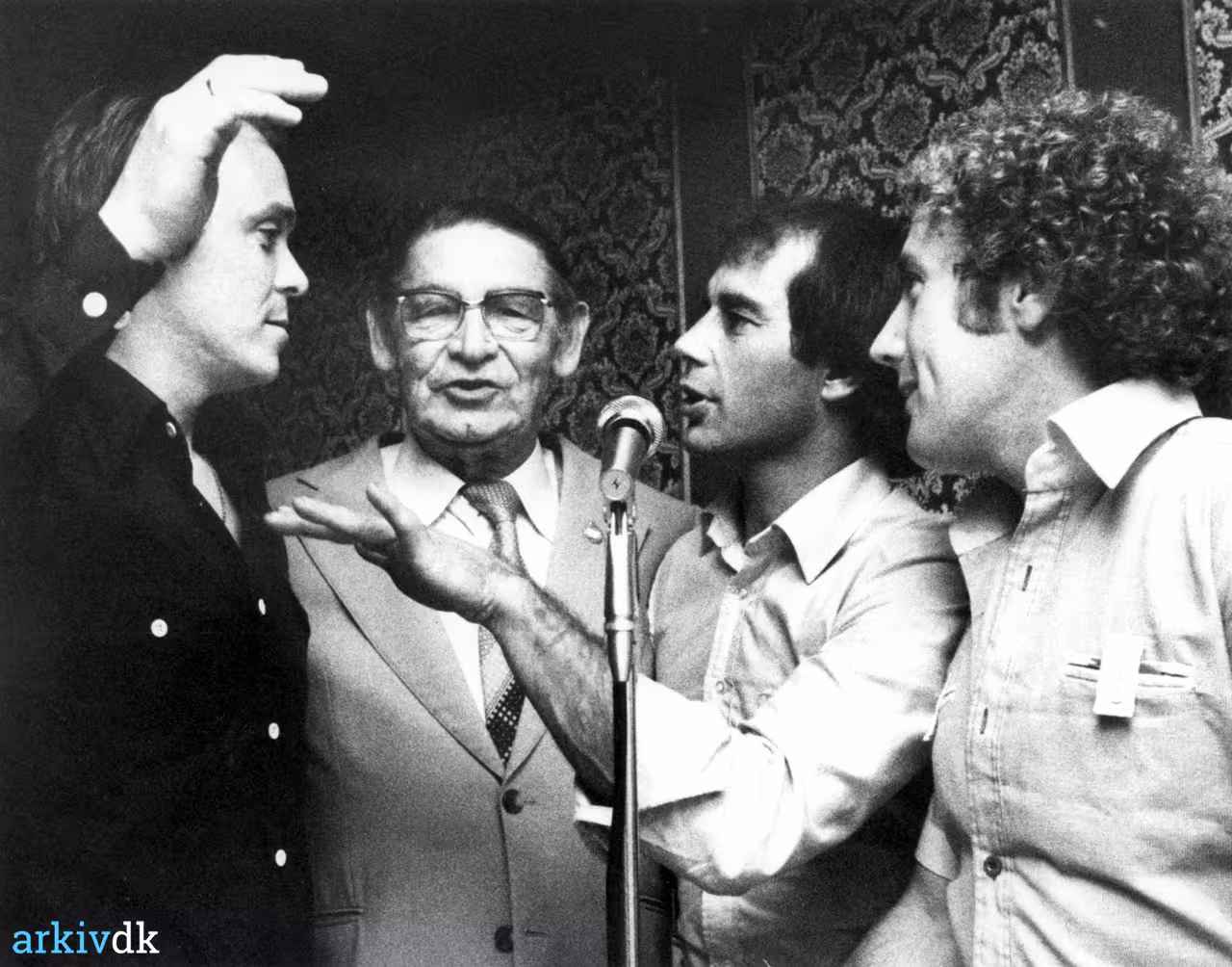 arkiv.dk | Ole Olsen, Alfred Krohne, Bremen, Ivar Mauger og Peter ...