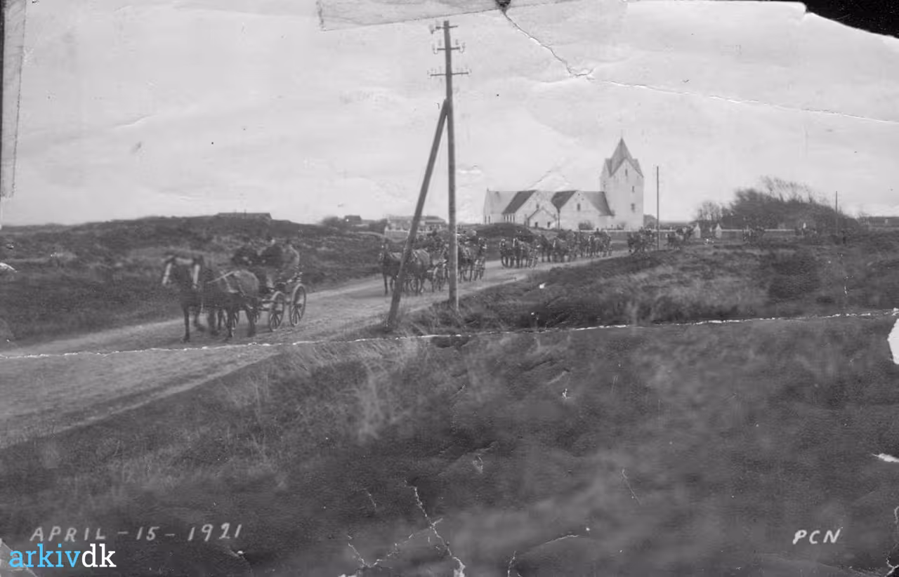 arkiv.dk | Bryllup 1921: Jens Alfred Bundesen og Anna Cathrine Bork