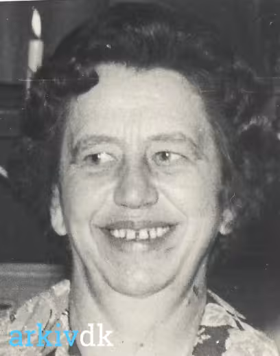 arkiv.dk | Astrid Eeg Jensen, Bække, gift med Anders Eg Jensen