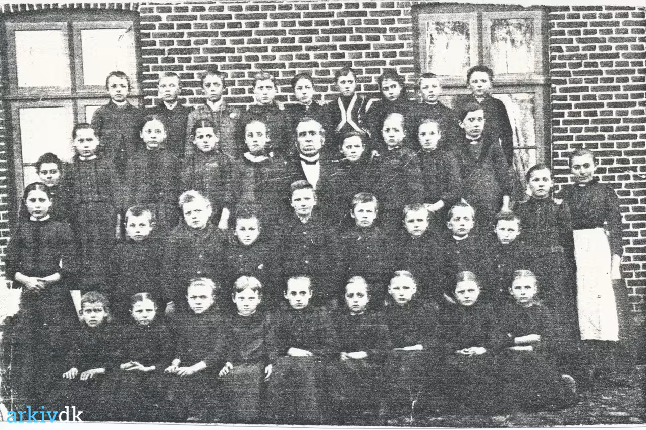 arkiv.dk | Elevbillede fra Hinge skole