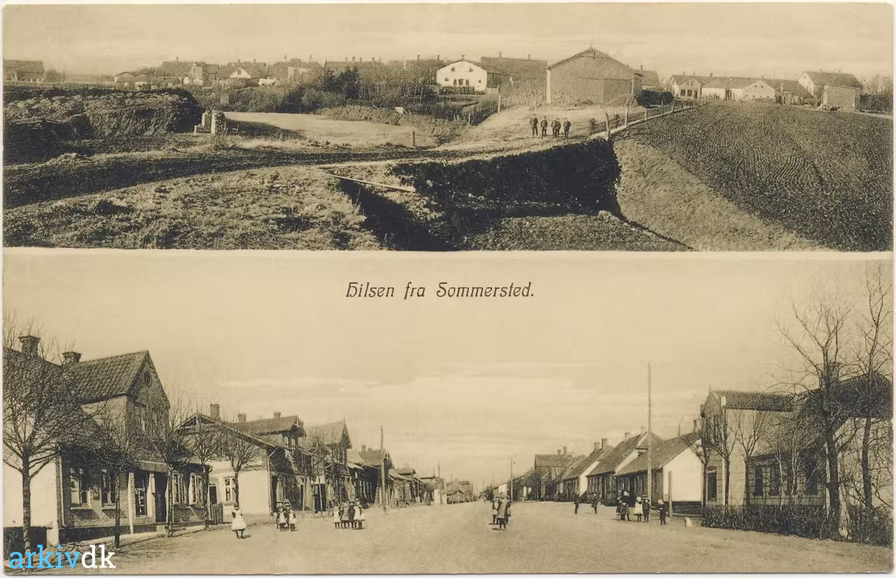 arkiv.dk | Sommersted by, ved Vojens