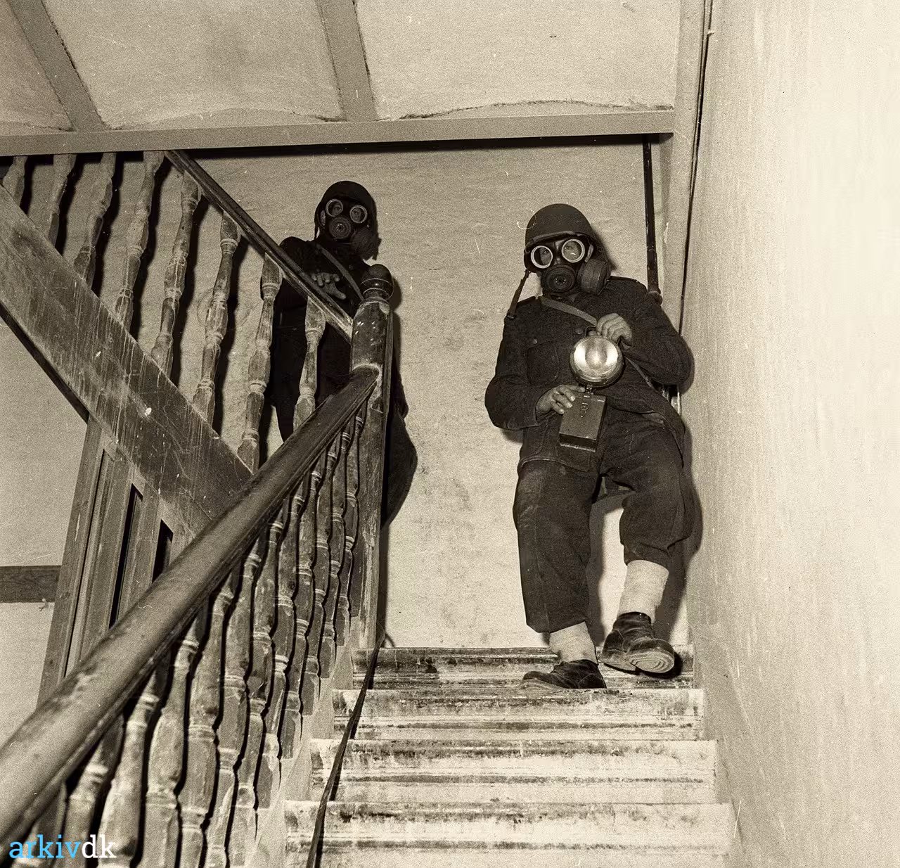 arkiv.dk | Civilforsvaret CF Sakskøbing