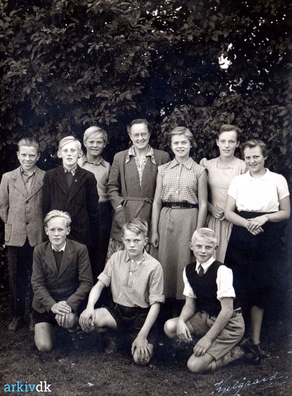 arkiv.dk | Konfirmander fra Valgmenigheden