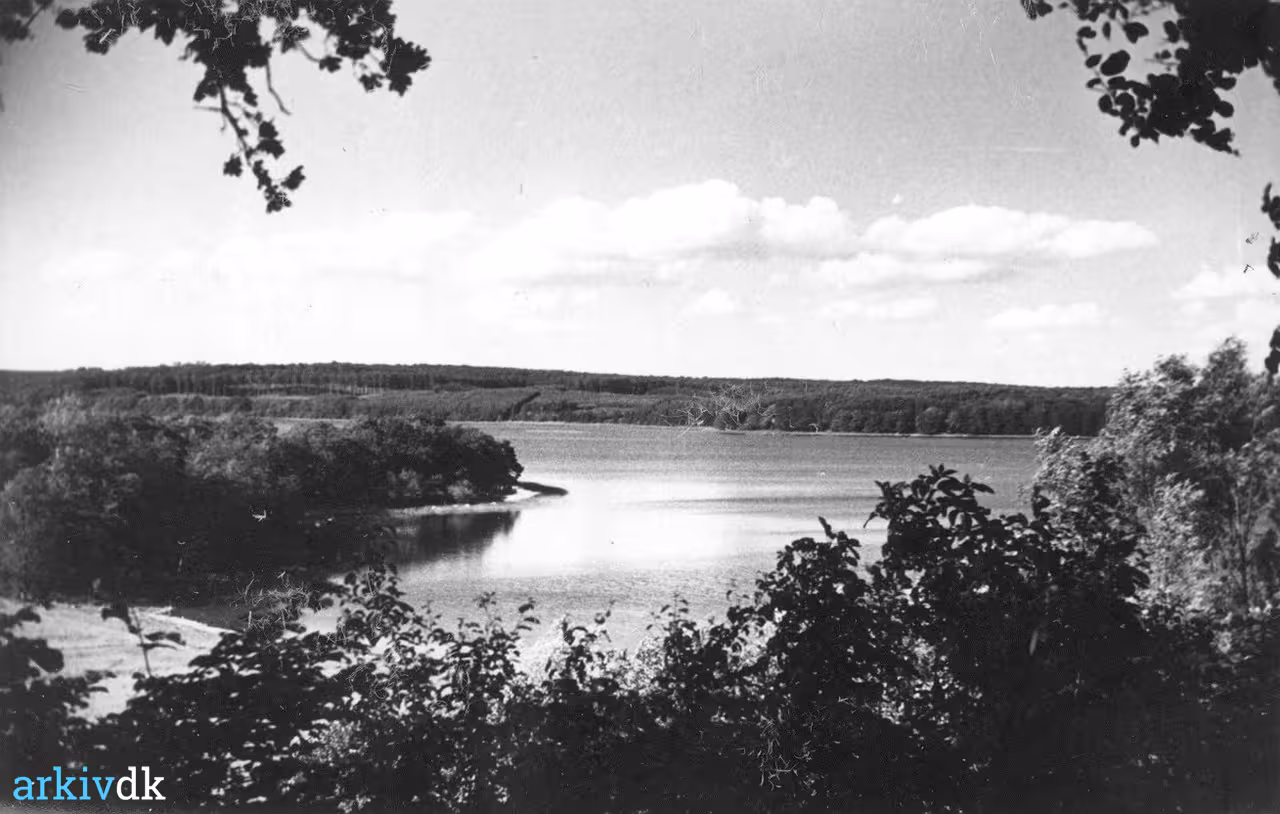 arkiv.dk | Haraldsted Sø. Udsigtsbillede.