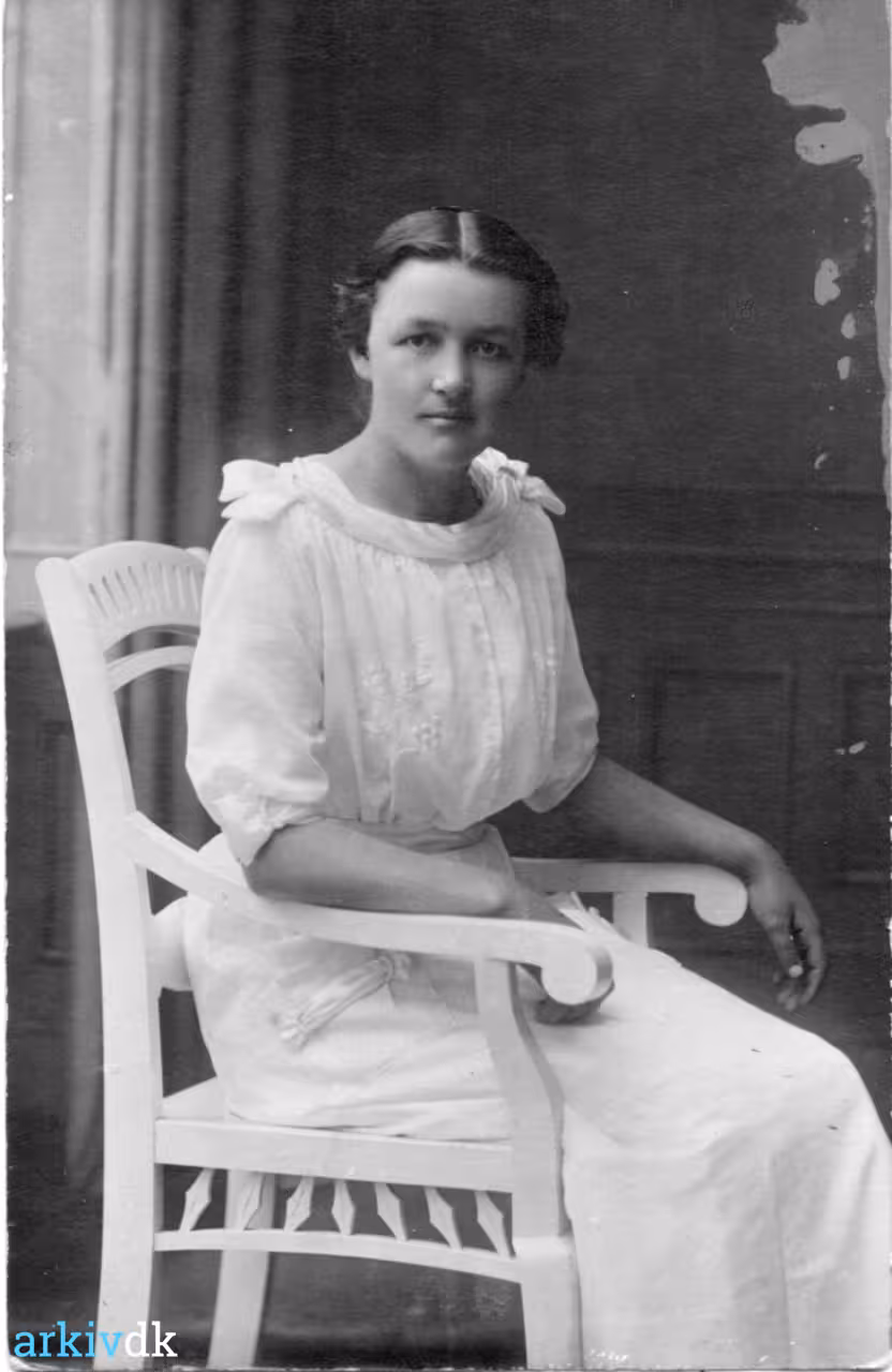 arkiv.dk | Anna Stampe (1893-1987) g. Øland