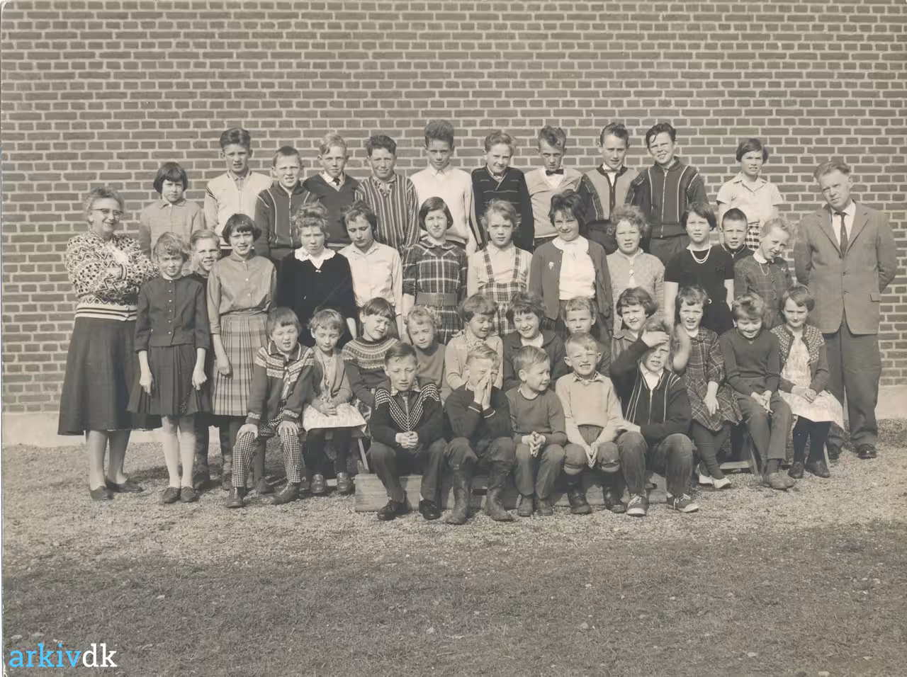 arkiv.dk | Kærup Skole, Elever 1961