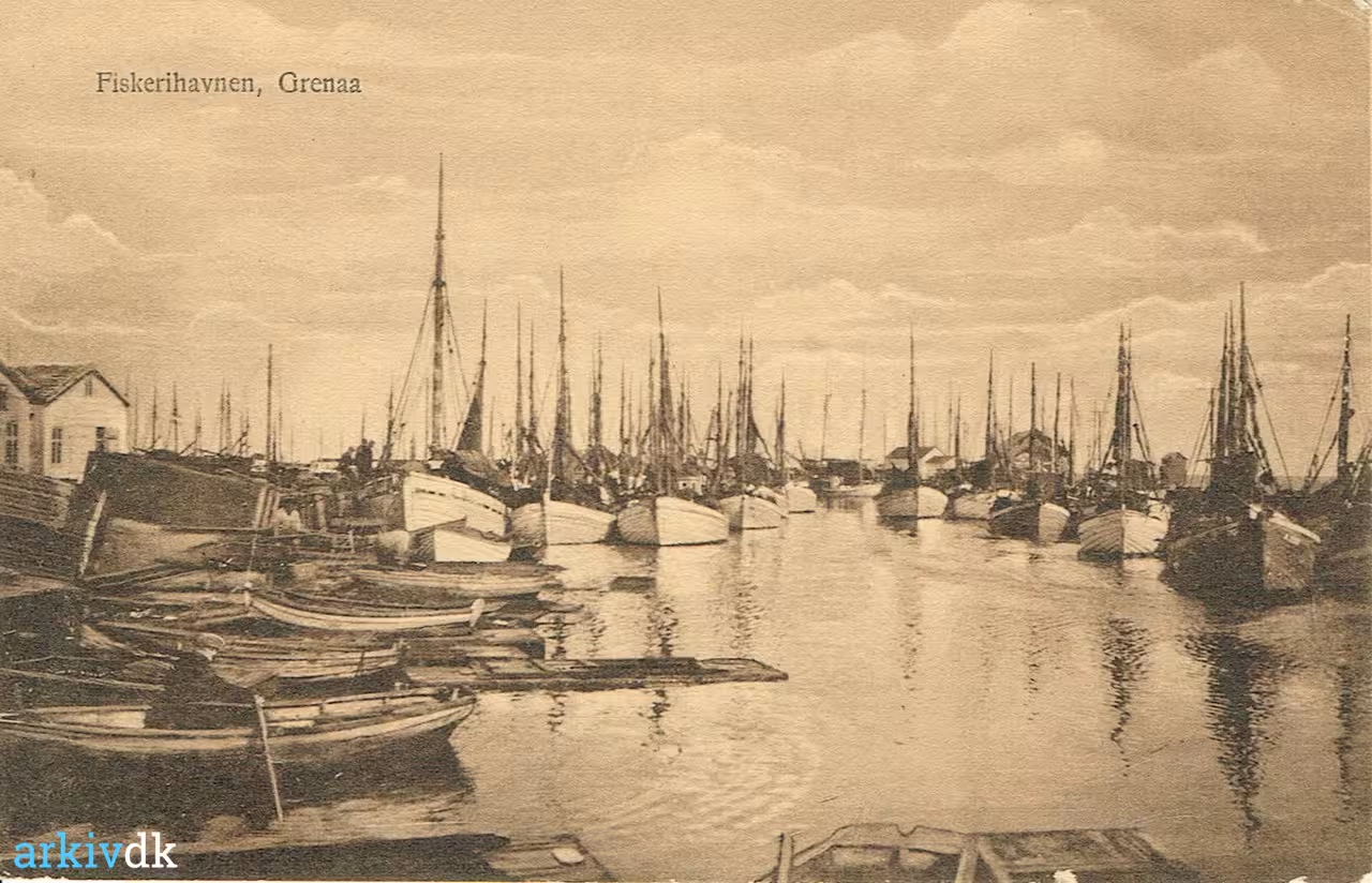 arkiv.dk | Grenaa Havn