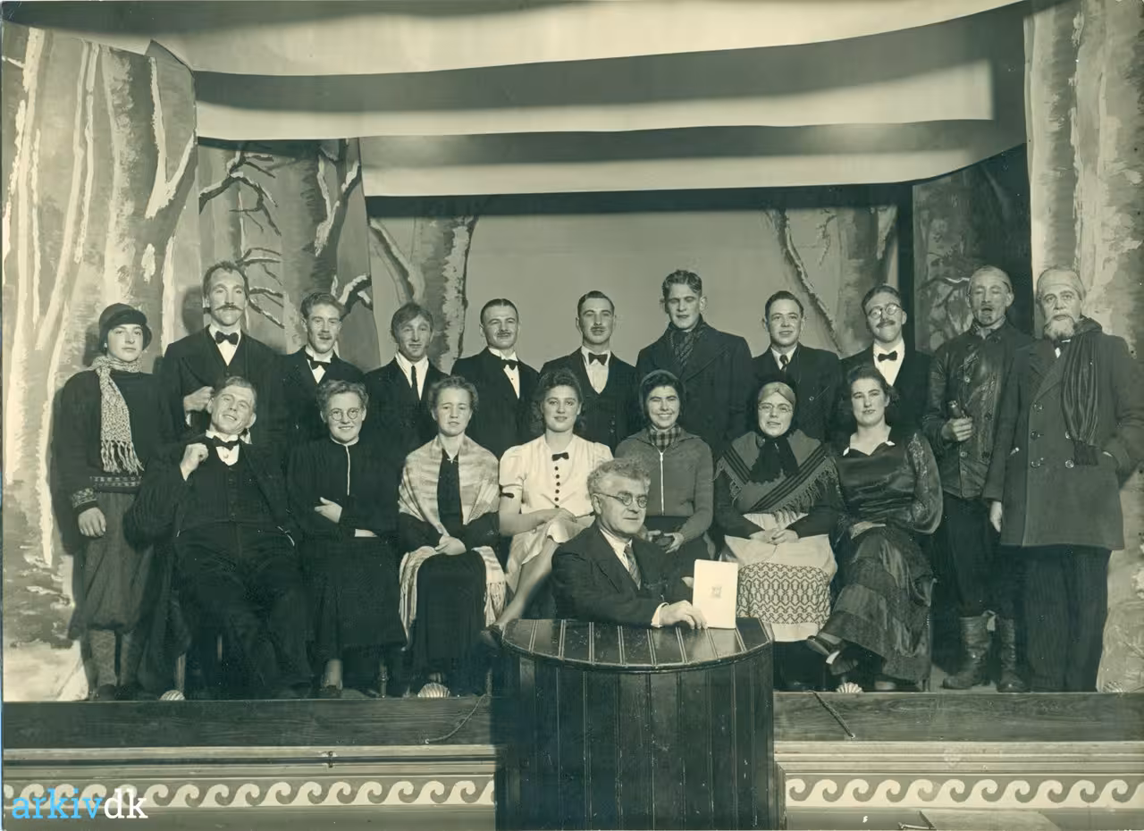 arkiv.dk | Dilettant på Horbelev Hotel.