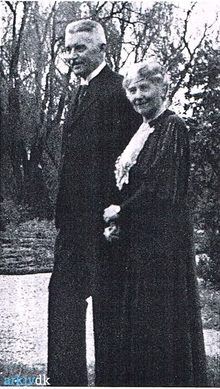 arkiv.dk | H.P. Hjerl Hansen og hustru Karen Margrethe.
