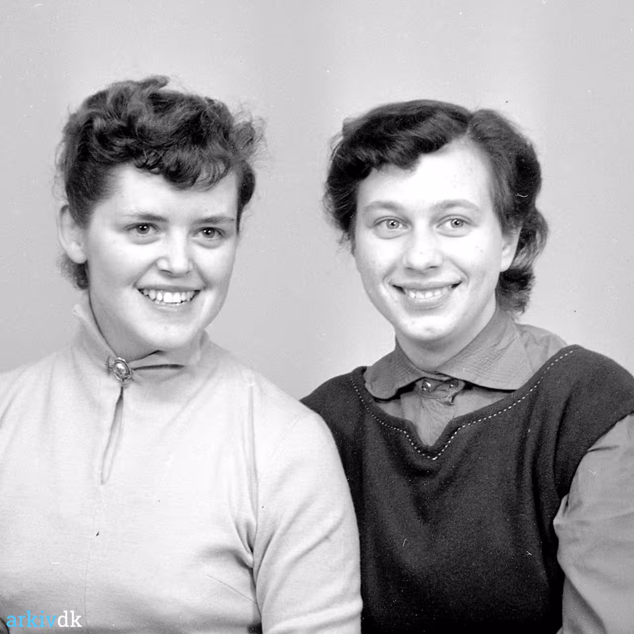 arkiv.dk | Portræt af to kvinder