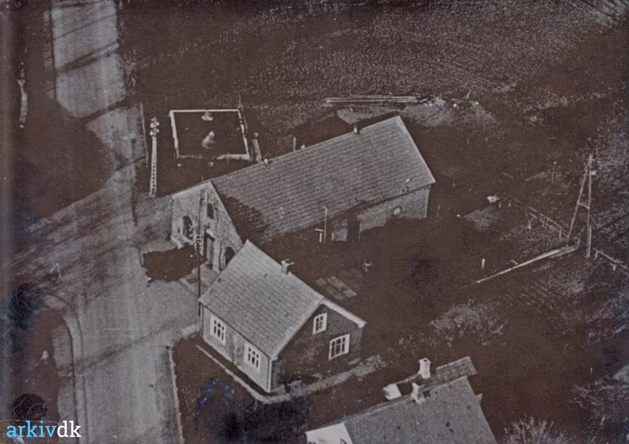 arkiv.dk | Gelsted Elværk 1955, Gelsted sogn