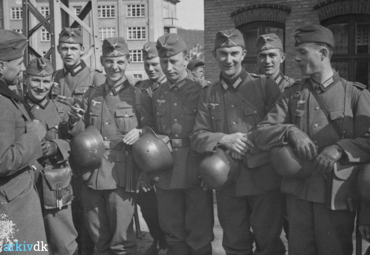 arkiv.dk | Aabenraa, tyske soldater