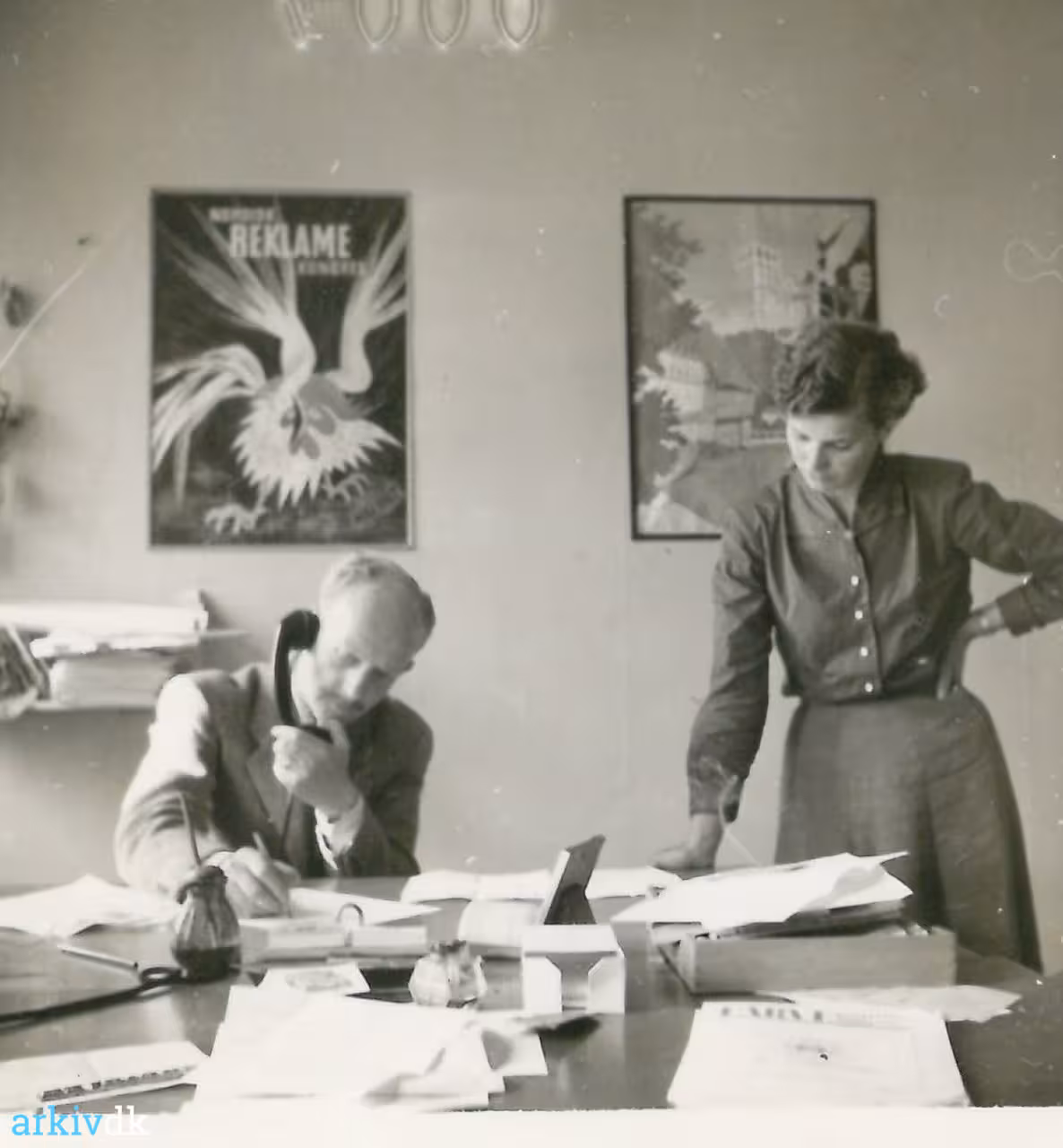 arkiv.dk | Tove Jensen på job